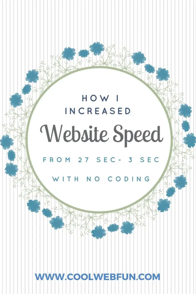 How to easily Increase Website Speed : 3 No-Coding ways - Cool Web Fun