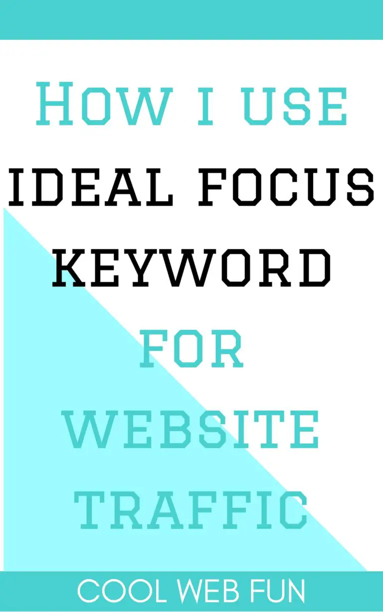 How to Do Ideal setup of Yoast SEO Focus Keyword - Cool Web Fun