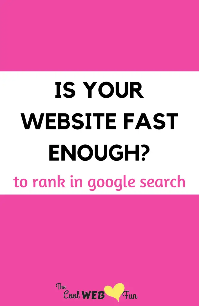 How to Increase Website Speed by 70% - Cool Web Fun