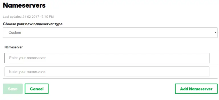 How to change nameservers: GoDaddy DNS configuration - Cool Web Fun