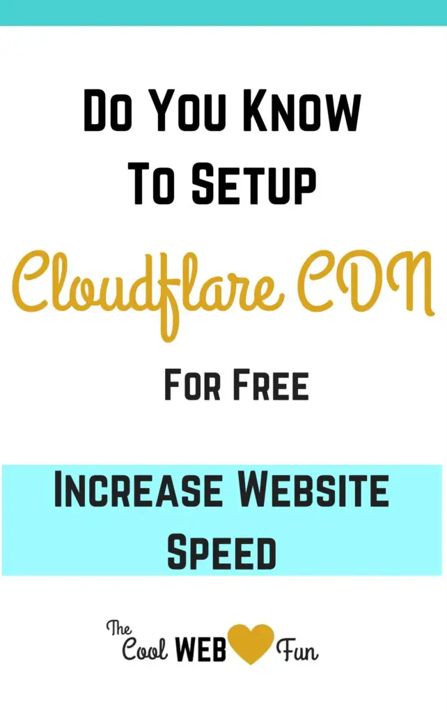 cloudflare cdn - Cool Web Fun